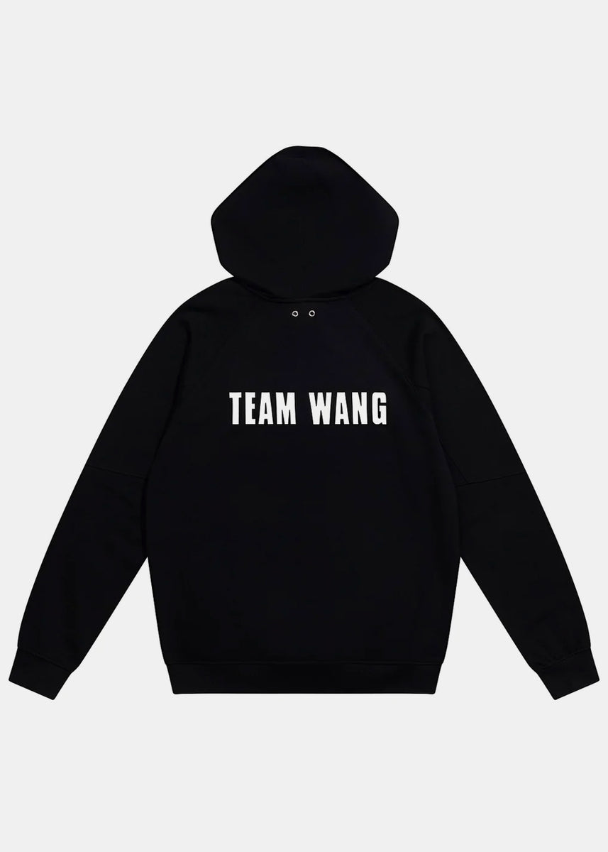 Black Team Wang Hoodie | LEISURE CENTER