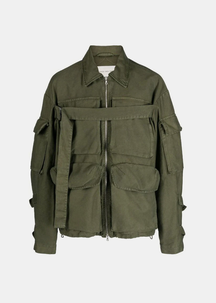 Khaki Cargo Straitjacket | LEISURE CENTER