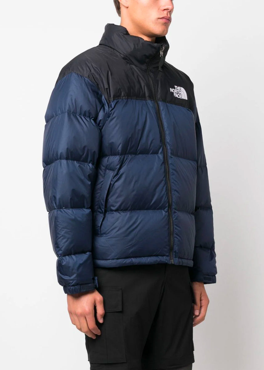 Navy & Black Men's 1996 Retro Nuptse Jacket | LEISURE CENTER