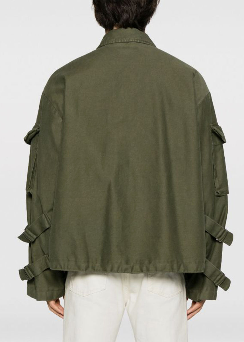 Khaki Cargo Straitjacket | LEISURE CENTER