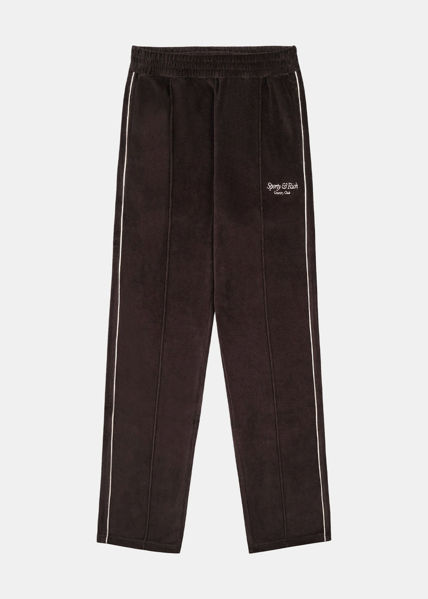 Chocolate Track Pants | LEISURE CENTER