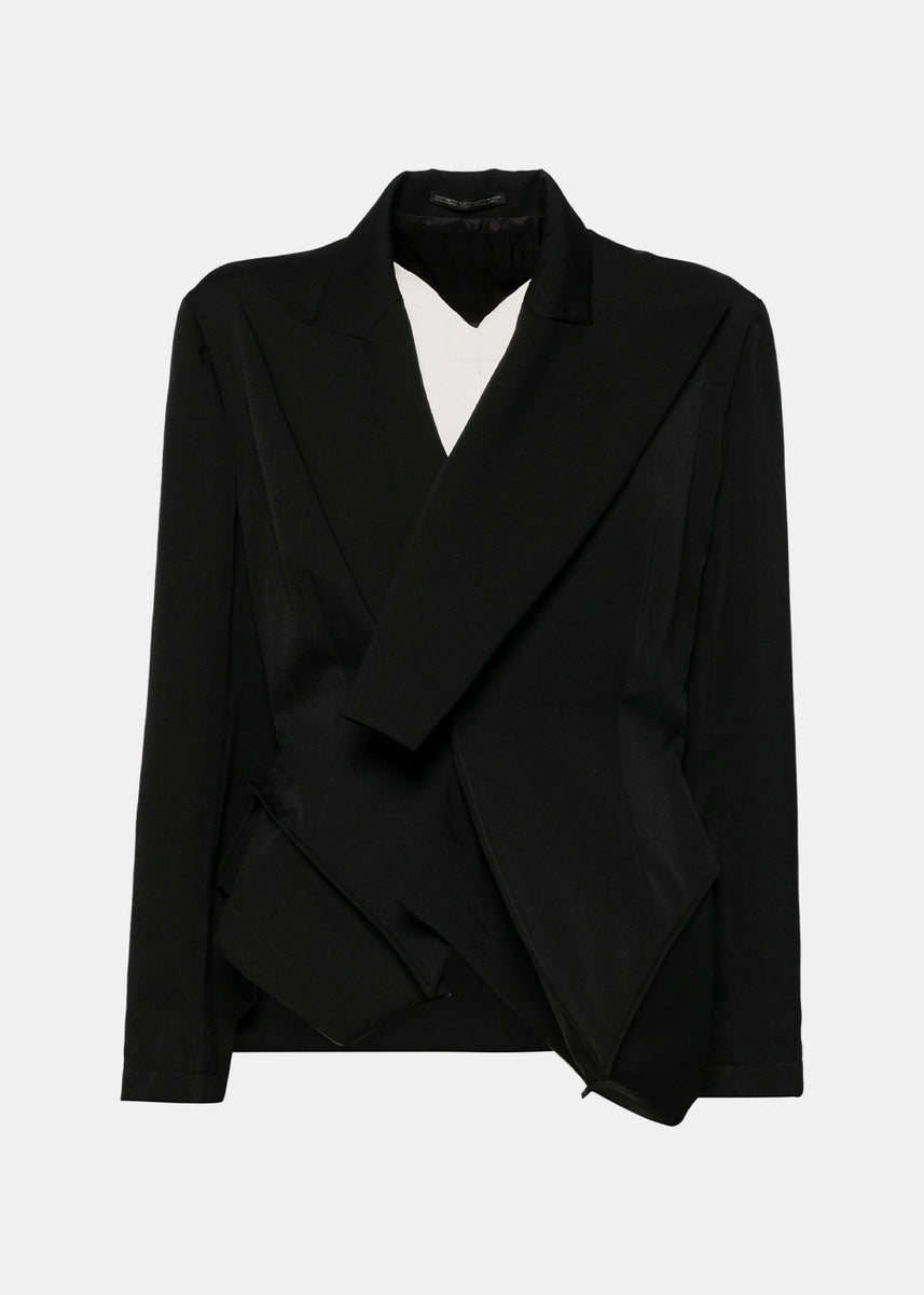 Black Box Hem Peaked Jacket | LEISURE CENTER