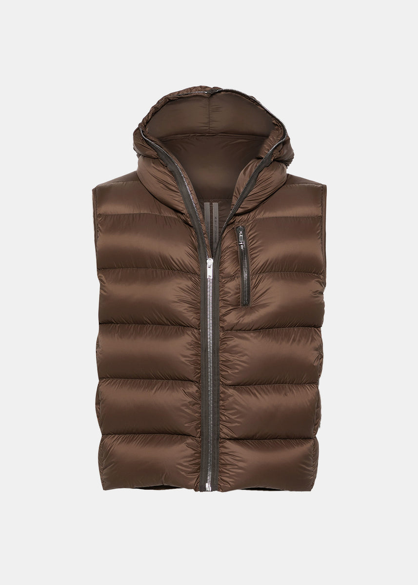 Fawn Sealed Padded Gilet | LEISURE CENTER