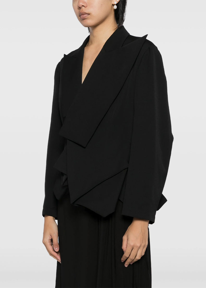 Black Box Hem Peaked Jacket | LEISURE CENTER