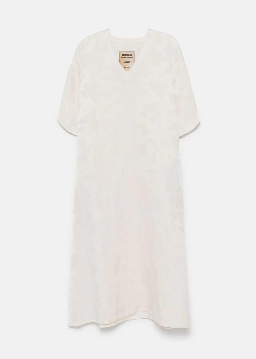 Off White Apostle Dress | LEISURE CENTER