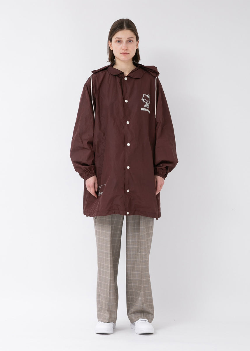 Brown Hello Kitty Coach Jacket | LEISURE CENTER
