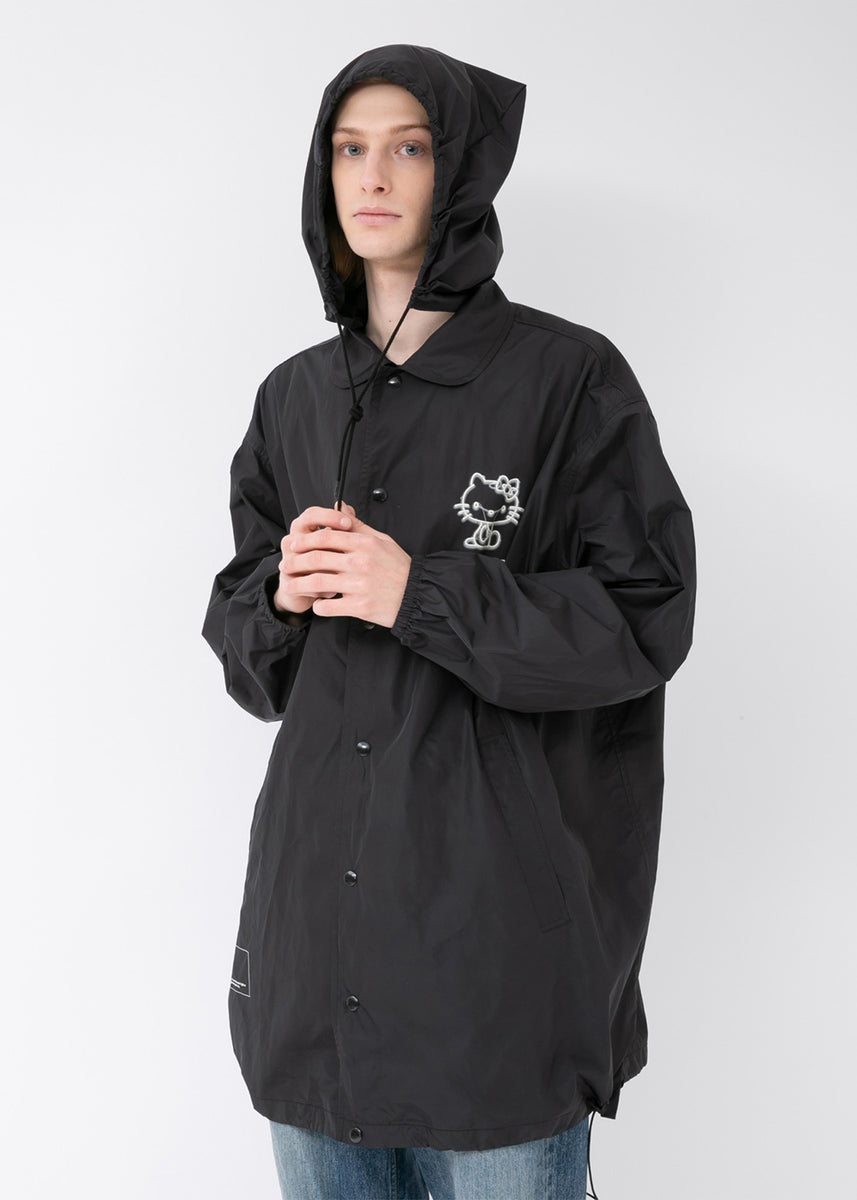 Black Hello Kitty Coach Jacket | LEISURE CENTER