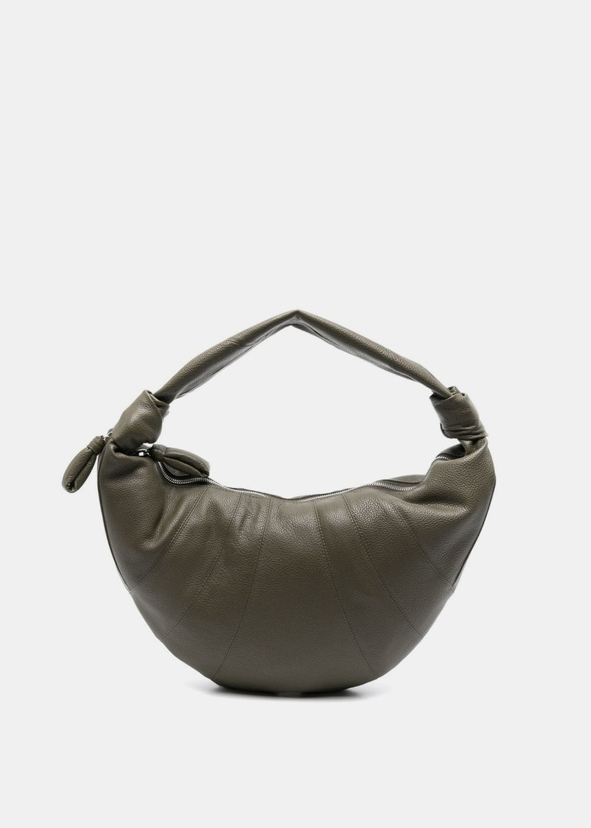 Dark Moss Fortune Croissant Bag | LEISURE CENTER