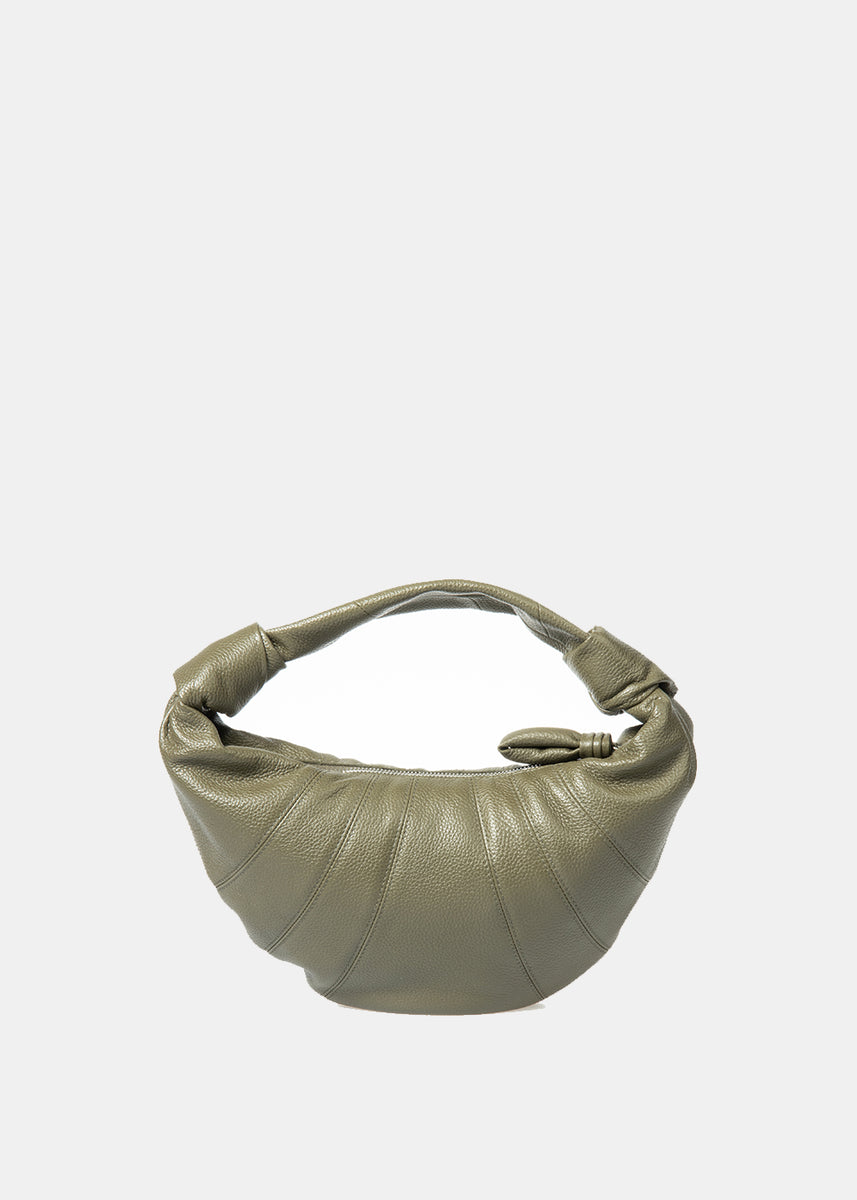 Dark Moss Mini Fortune Croissant Bag | LEISURE CENTER