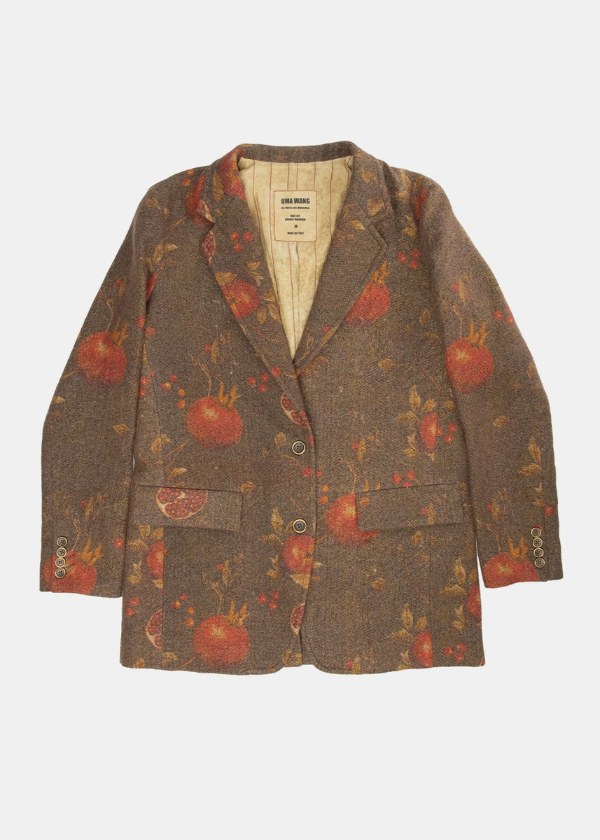 Brown/Red Kali Jacket | LEISURE CENTER