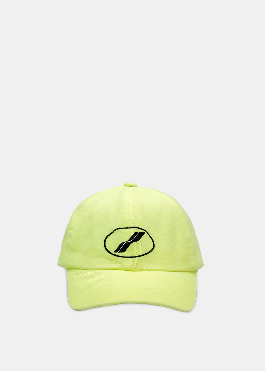 Neon Yellow Logo Cap | LEISURE CENTER