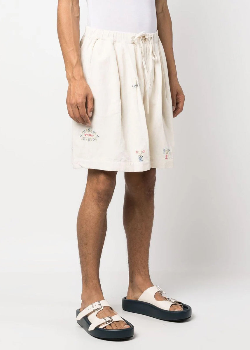 White Bridge Shorts | LEISURE CENTER