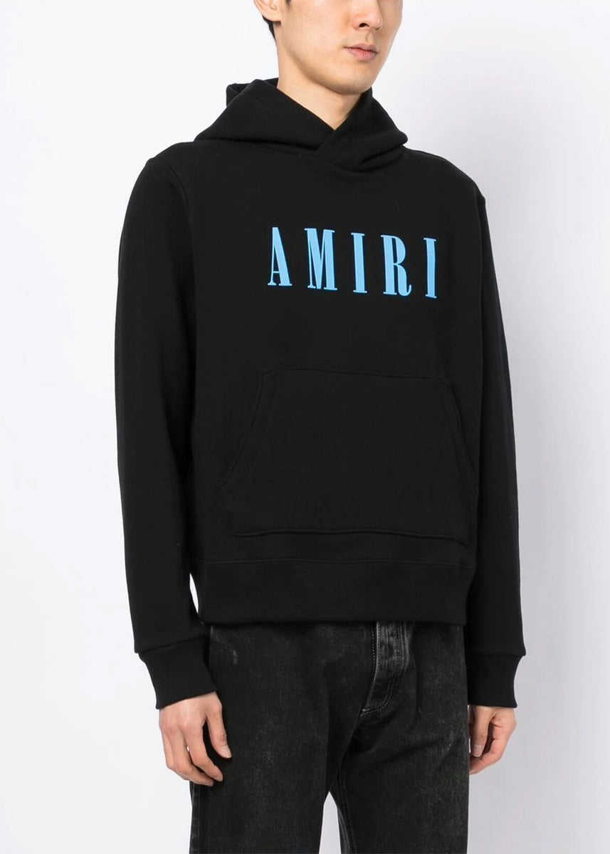 Black Core Logo Hoodie | LEISURE CENTER