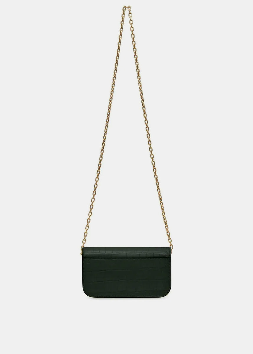 Forest Green Gossip Chain wallet | LEISURE CENTER