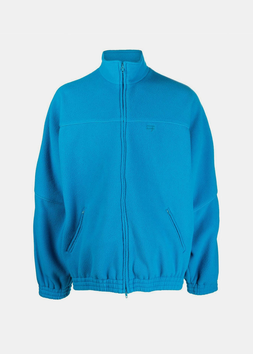 Blue Fleece Tracksuit Jacket | LEISURE CENTER
