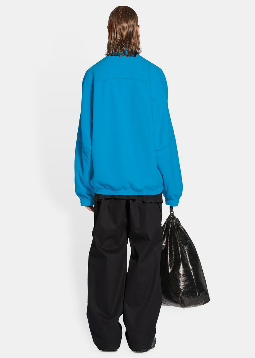 Blue Fleece Tracksuit Jacket | LEISURE CENTER