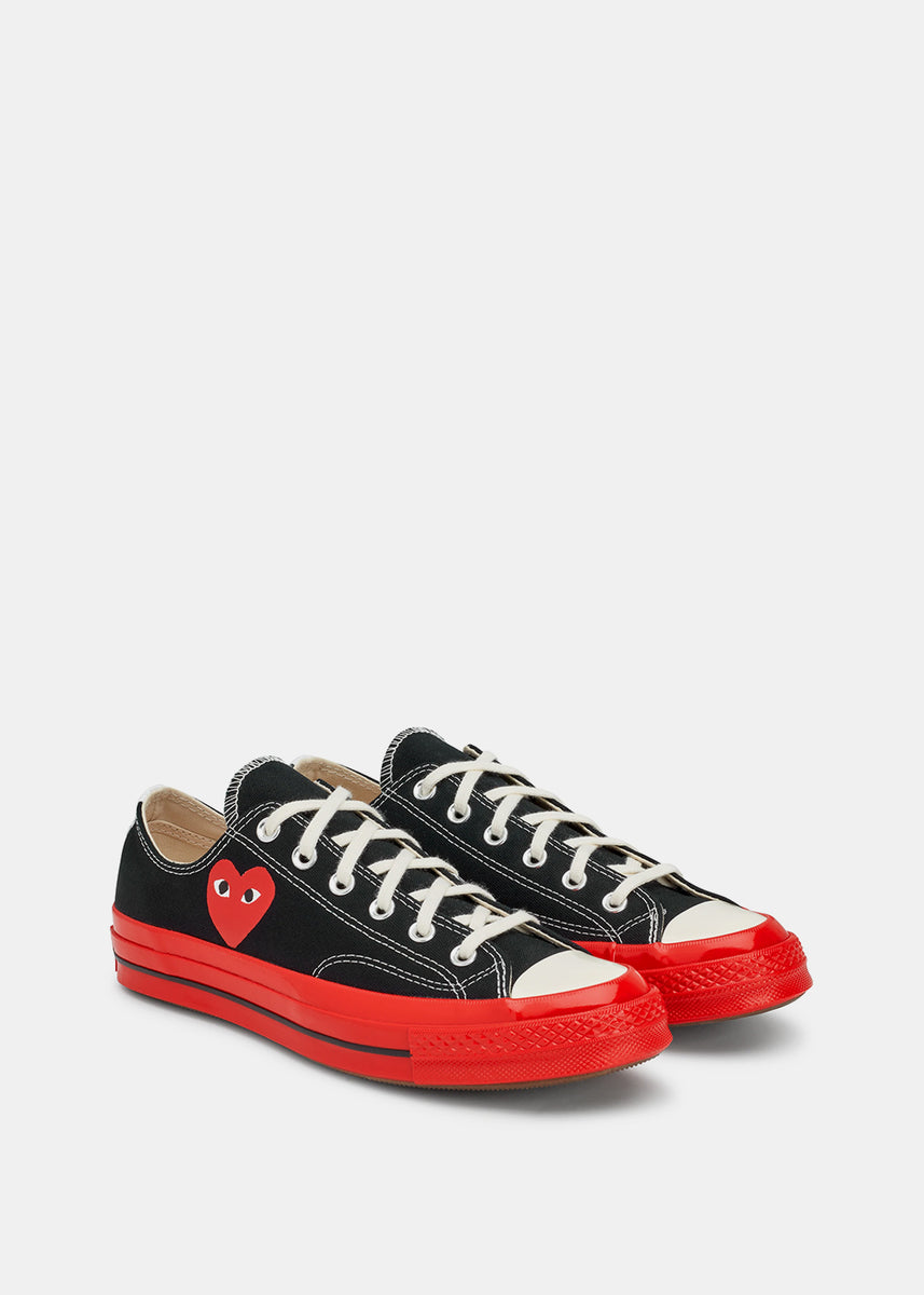Black Red Converse Chuck 70 Sneakers | LEISURE CENTER