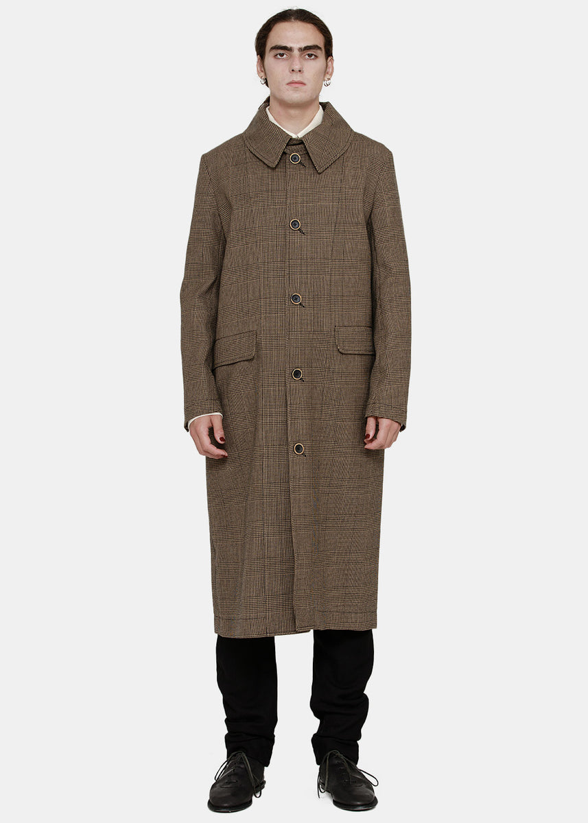 Tan & Black Clyde Coat | LEISURE CENTER