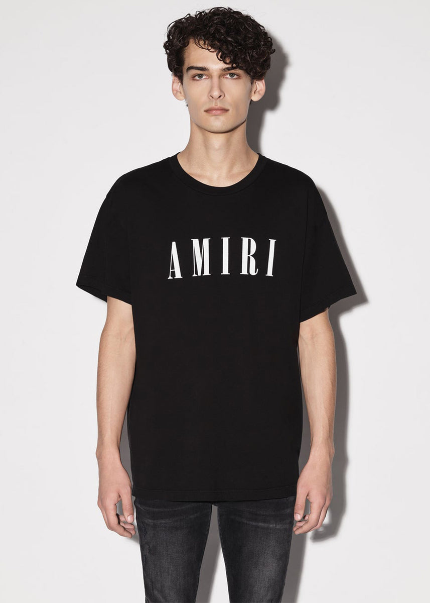 Black Core Logo T-Shirt | LEISURE CENTER