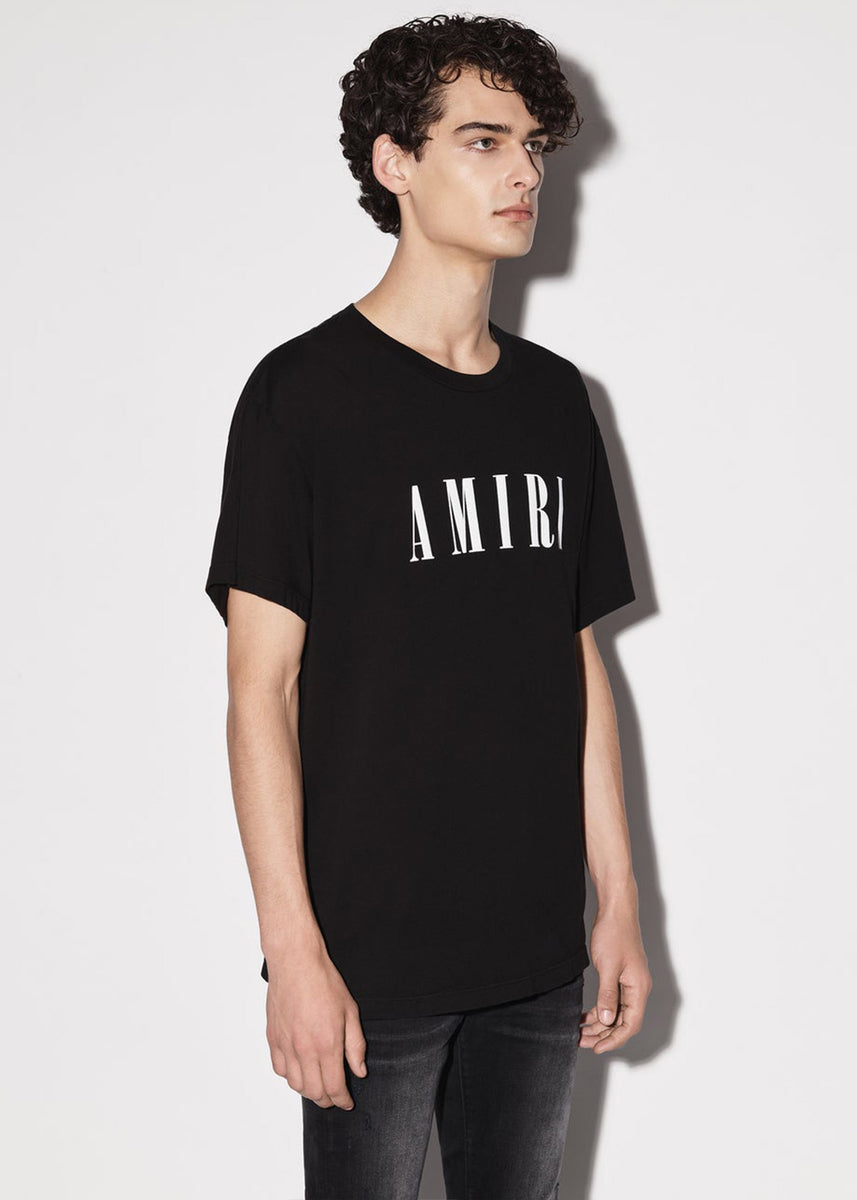 Black Core Logo T-Shirt | LEISURE CENTER